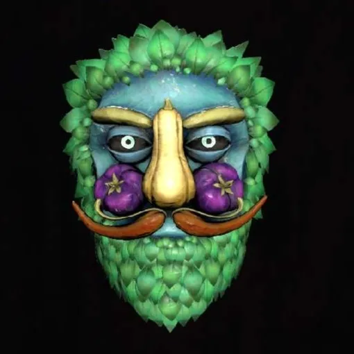 Glowing Veggie Man Mask - Fallout 76 Game Item - Gameflip
