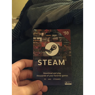 Steam 50$ GIFT CARD GLOBAL US - Steam Gift Cards - Gameflip