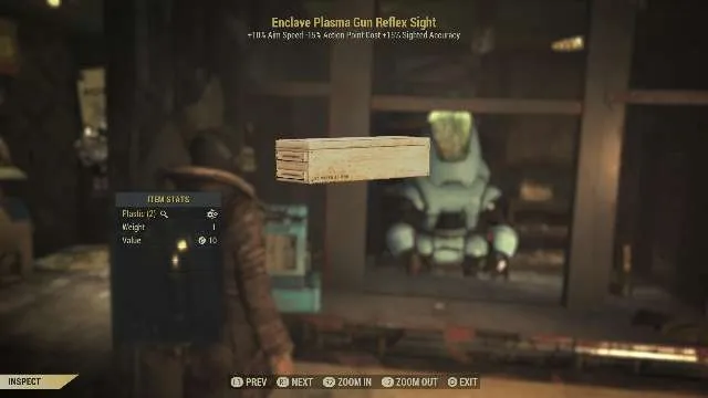 Other | Reflex Sight Epr Mod - Fallout 76 Game Item - Gameflip