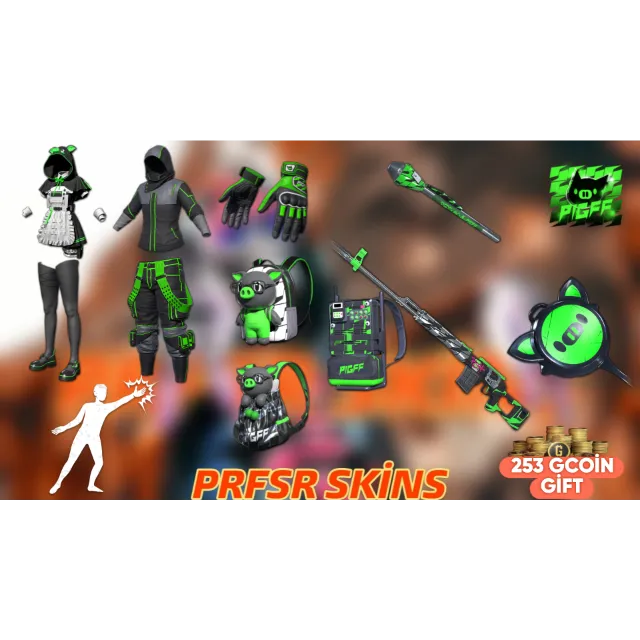 STEAM PUBG PİGFF PİGGİES MEGA BUNDLE - PUBG Game Item - Gameflip