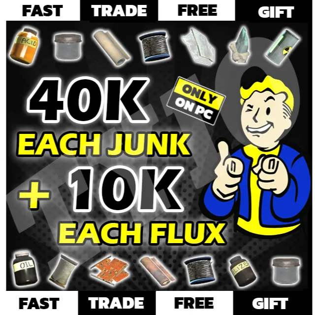 Fallout 76 Junk - Fallout 76 Game Item - Gameflip