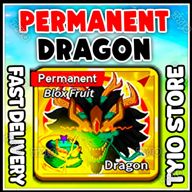 PERMANENT DRAGON - Blox Fruits Game Item - Gameflip