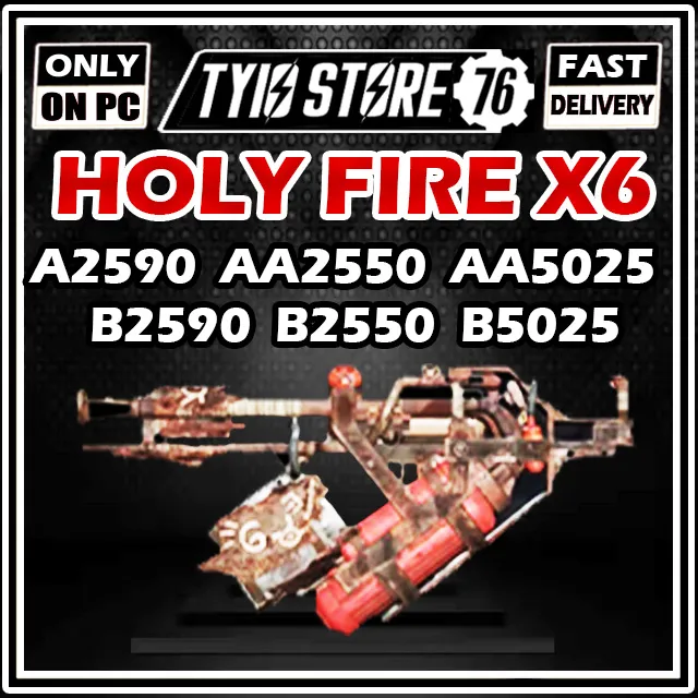 HOLY FIRE - Fallout 76 Game Items - Gameflip