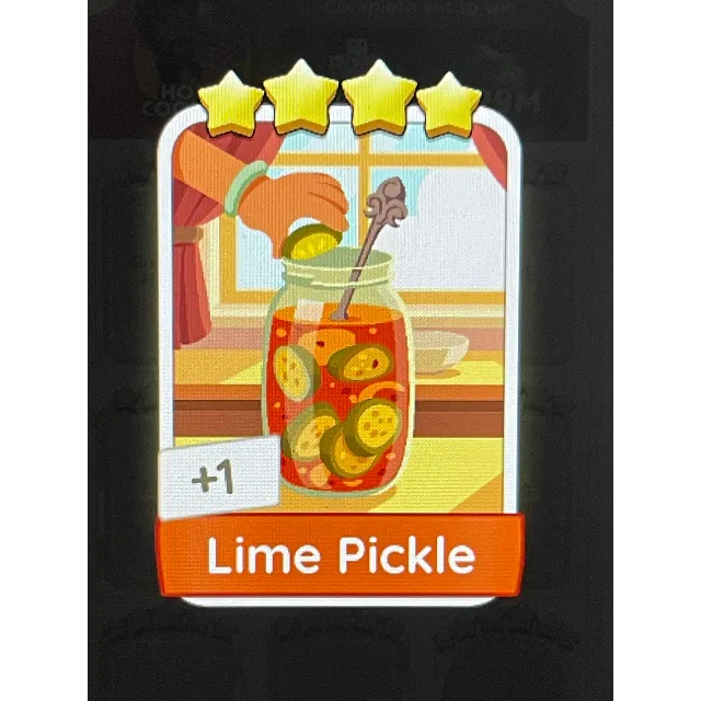 Lime Pickle Monopoly Go - Monopoly Go! Game Item - Gameflip