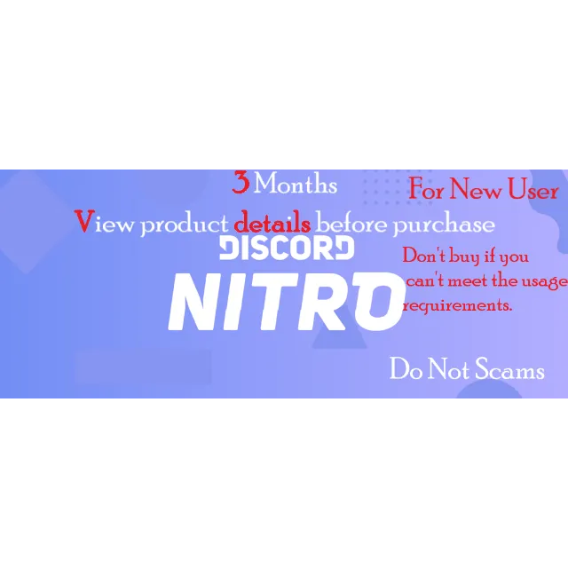 Discord Nitro 3 Months - Other - Gameflip