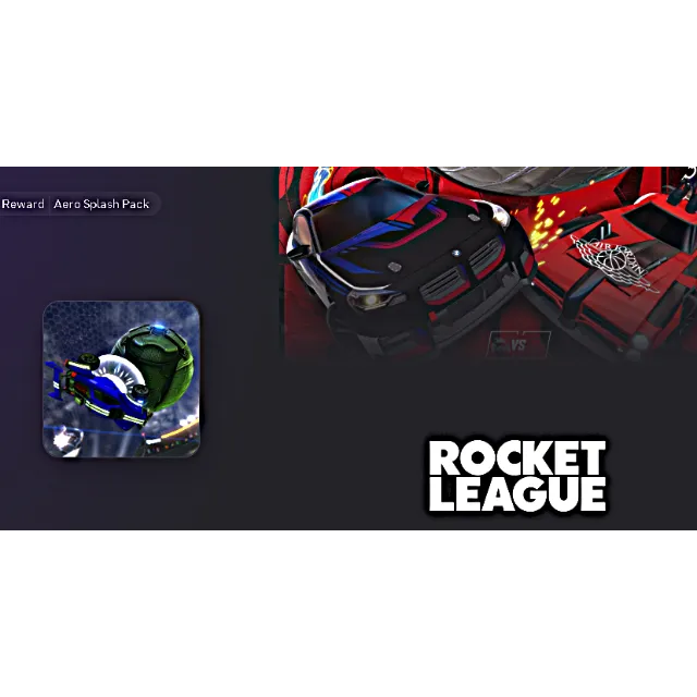 Rocket League - Aero Splash Pack DLC in-game code - Rocket League Game ...