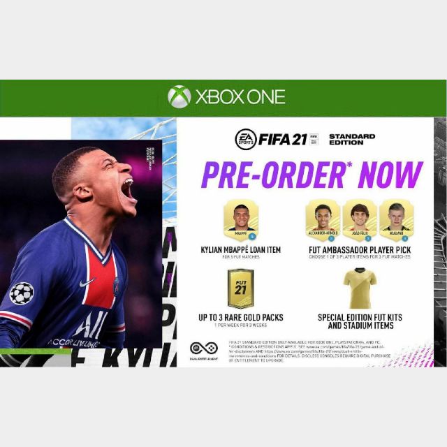 FIFA 21: Pre-Order DLC - Xbox One - XBox One Games - Gameflip