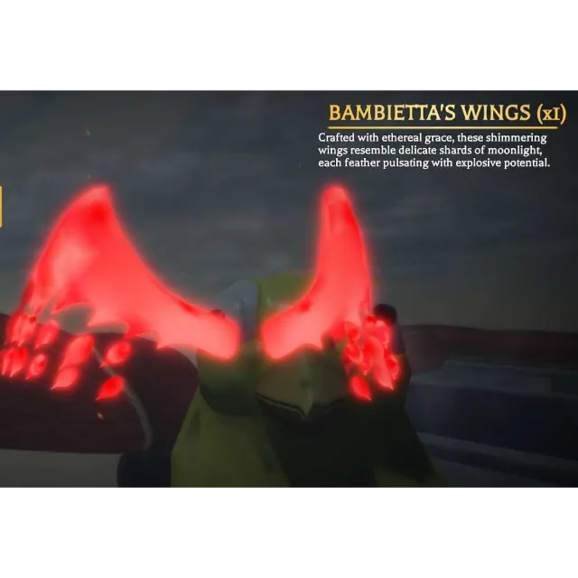 Bambietta's Wings - AOTR - Attack on Titan Revolution Game Item - Gameflip