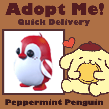Peppermint Penguin - Adopt Me Game Items - Gameflip