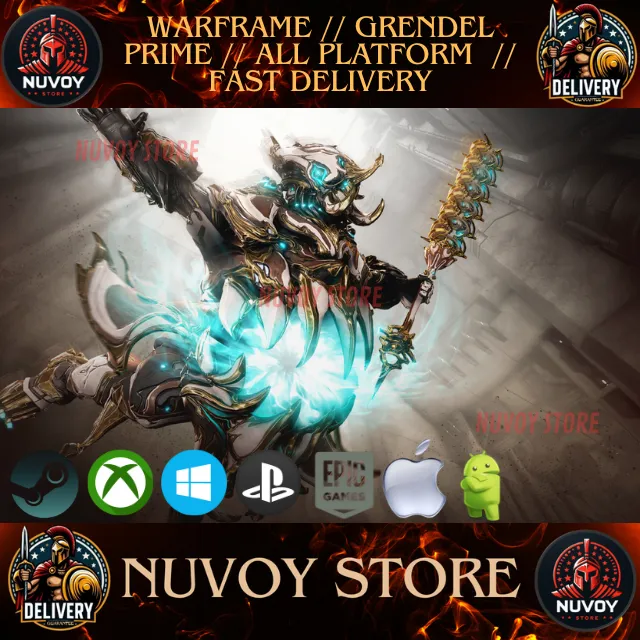 WARFRAME // GRENDEL PRIME // ALL PLATFORM // FAST DELIVERY - Warframe ...
