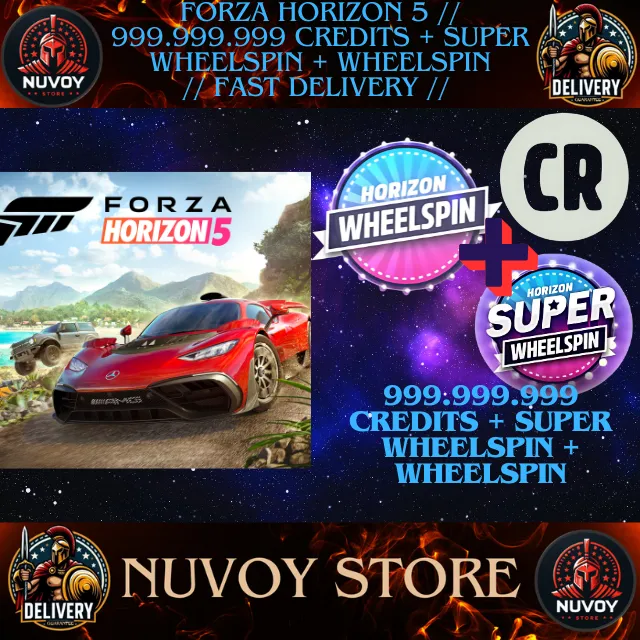 𝐅𝐇𝟓 🎰 999.999.999 Credits + Super Wheelspin + Wheelspin 𝐌𝐈𝐂𝐑𝐎𝐒𝐎𝐅𝐓/𝐒𝐓𝐄𝐀𝐌/𝐗𝐁𝐎𝐗... - Gameflip