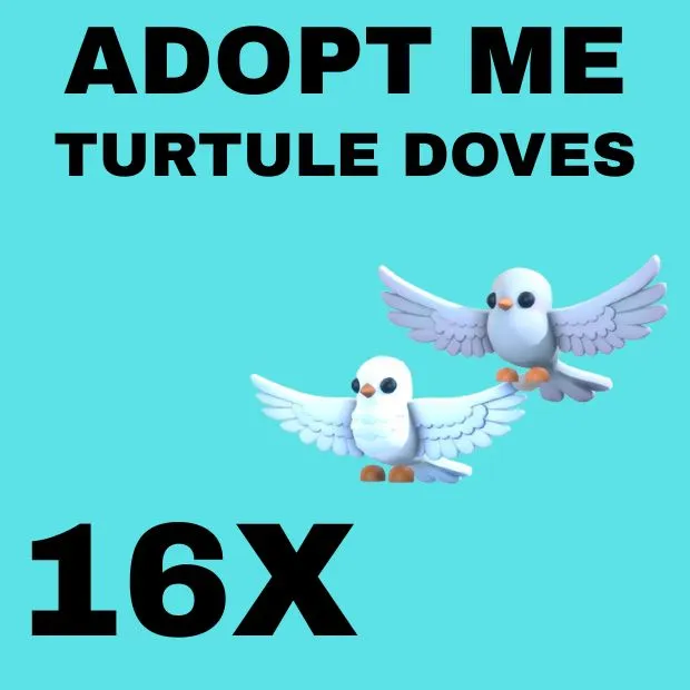 TURTLE DOVES 16X - ADOPT ME - Adopt Me Game Item - Gameflip