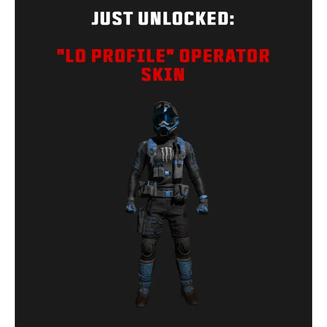 Monster Energy X Call of Duty: Lo Profile Operator Skin - Call of Duty ...