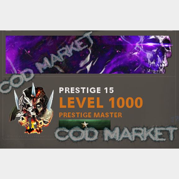 MAX LEVEL 1000 PRESTIGE MASTER 15 UNLOCK BLACK OPS COLD WAR WARZONE ...