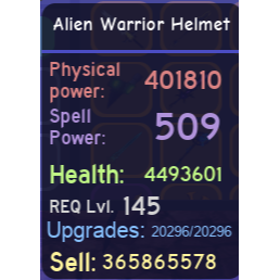 Gear | Alien Warrior Helmet - Game Items - Gameflip