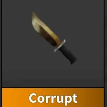 Corrupt Knife MM2 - Murder Mystery 2 Game Item - Gameflip