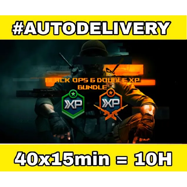 10 Hours Weapon XP Double XP + Double XP Call of Duty Black Ops 6 - Call of Duty: Black Ops 6 ...