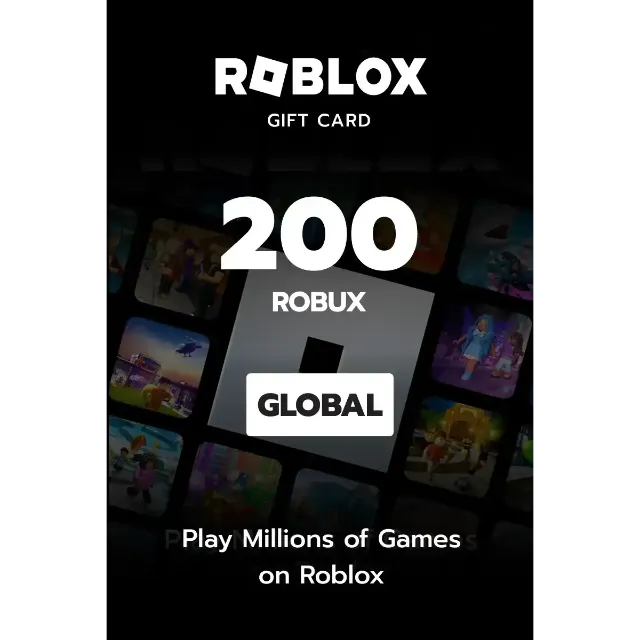 200 RBX | Global | Gift Card - Roblox Game Item - Gameflip