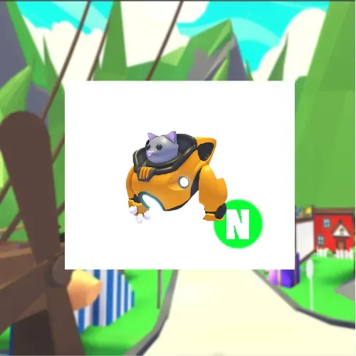 mecha meow neon - Adopt Me Game Item - Gameflip
