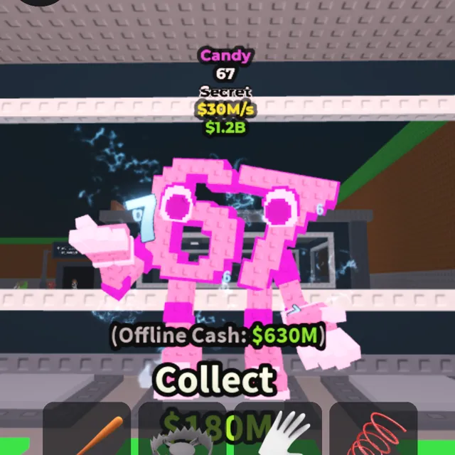 Candy 67 - Steal a Brainrot Game Item - Gameflip