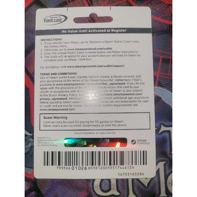 $20.00 Steam - Steam Gift Cards - Gameflip