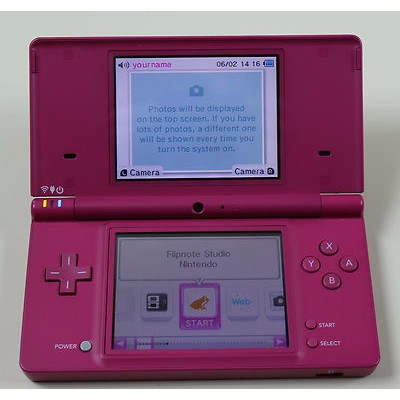DARK PINK Nintendo DSi System TESTED WORKS - Nintendo DS Consoles (Good ...