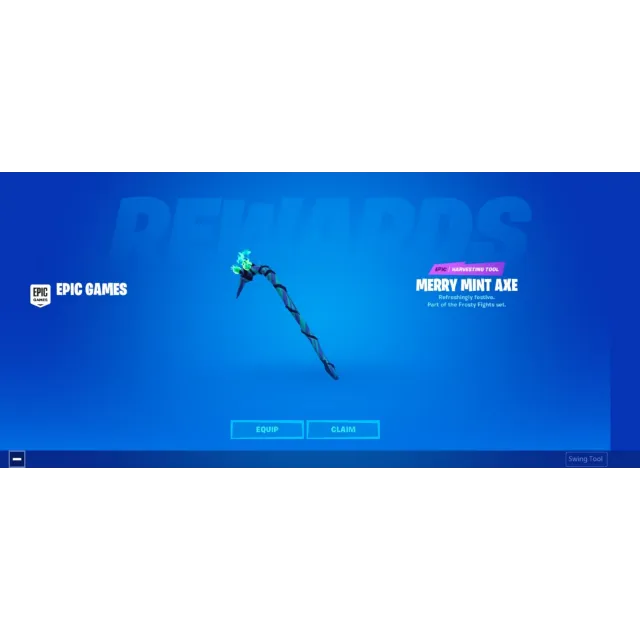 Fortnite Merry Mint AXE Minty CODE AUTO INSTANT GLOBAL - Other Games ...