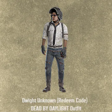 Dead By Daylight - Dwight PUBG Exclusive Outfit (Redeem Code) - Other - Gameflip