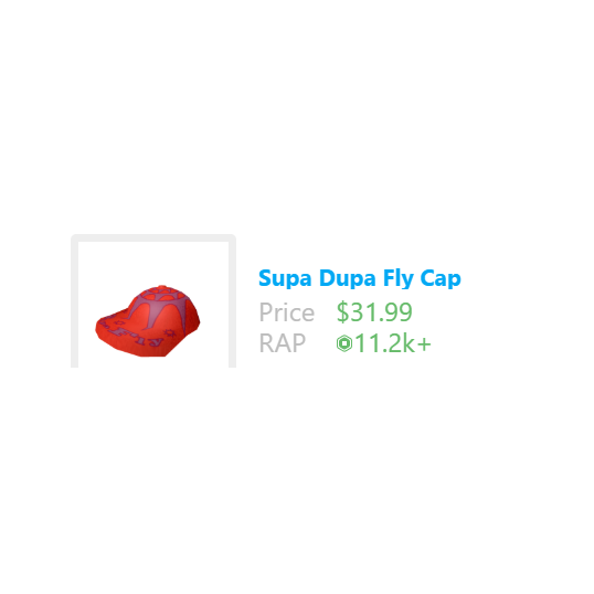 Limited | Supa Dupa Fly Cap - Spiel Artikel - Gameflip