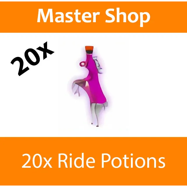 20 Ride Potions - Roblox Game Items - Gameflip