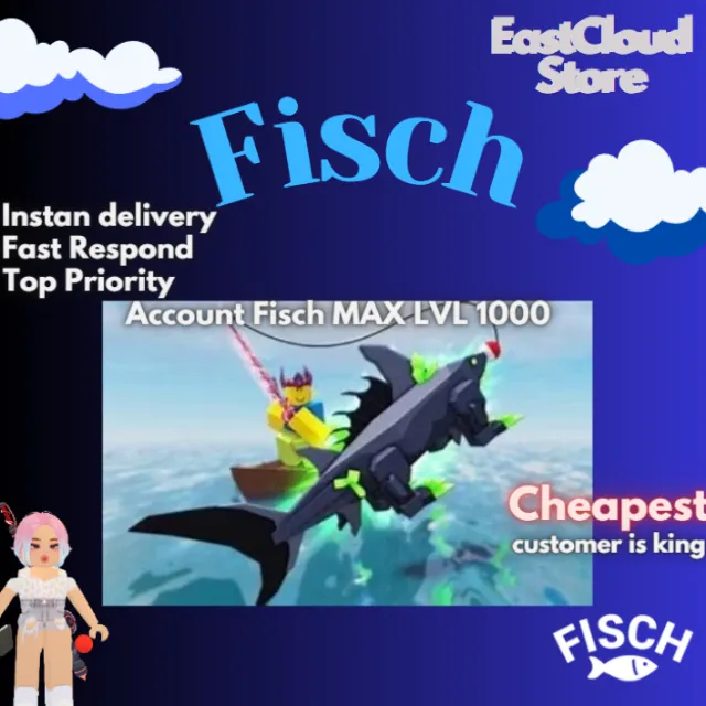 Level 1000 max Account | FISCH - Fisch Game Item - Gameflip