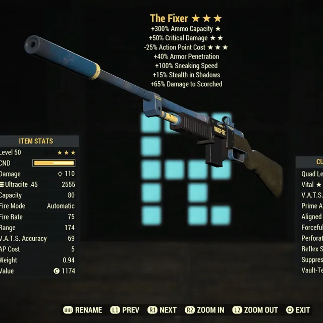 q50c25 fixer - Fallout 76 Game Items - Gameflip