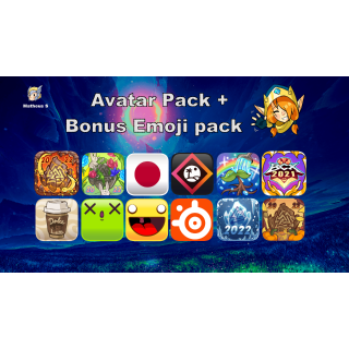 Brawlhalla Avatar Pack + Bonus Metadev Emoji Pack - Other - Gameflip