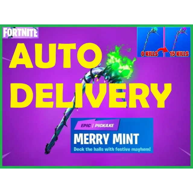 Code | Minty Pickaxe AUTO DELI - Fortnite Game Items - Gameflip
