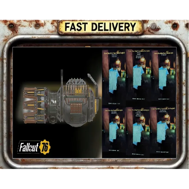 Gatling plasma all 6 plans mods - Fallout 76 Game Item - Gameflip