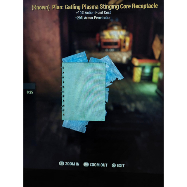 Gatling plasma all 6 plans mods - Fallout 76 Game Items - Gameflip