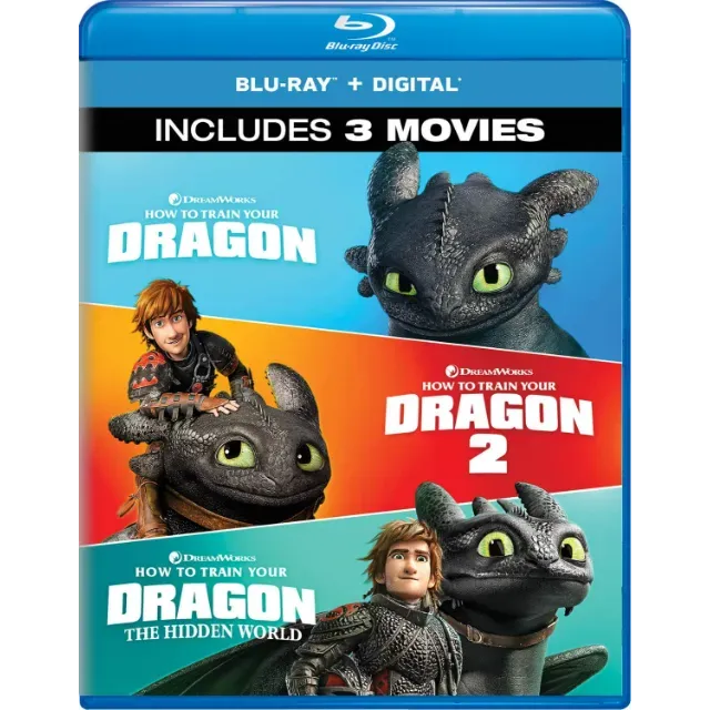 How To Train Your Dragon 3 Movie Collection HD/MA Ports - Digital ...