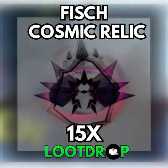 Cosmic Relic Fisch - Roblox Game Item - Gameflip