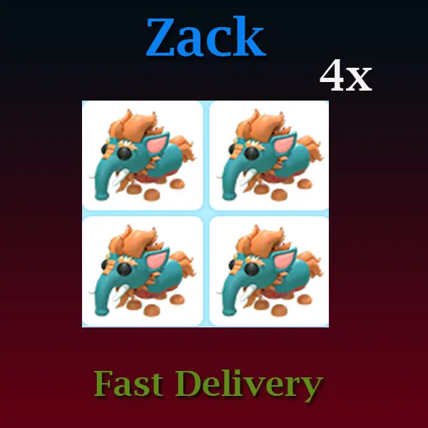4X Baku - Adopt Me Game Items - Gameflip