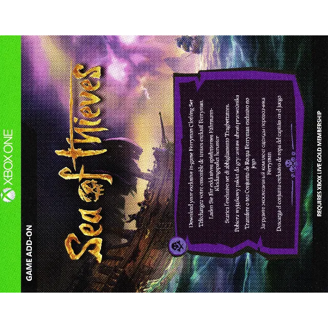 Sea of Thieves Ferryman Clothing Set DLC XBOX ONE + 14 days XBOX Game ...
