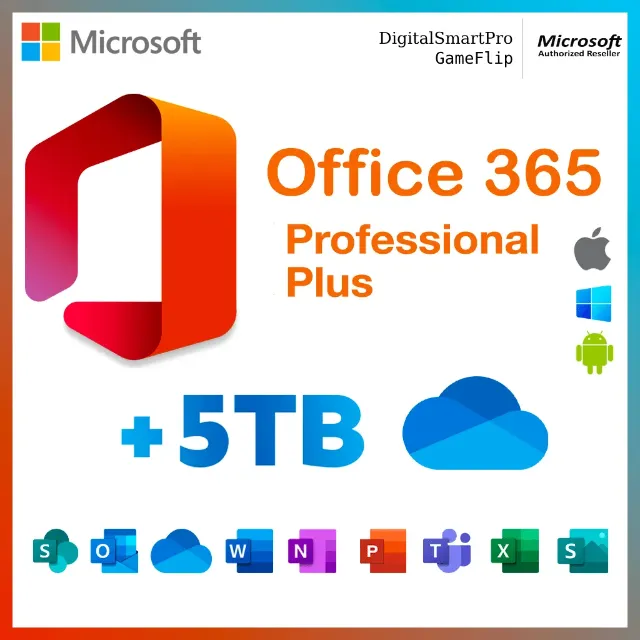 Microsoft Office 365 Professional Plus For 5 Devices, Lifetime - Other ...