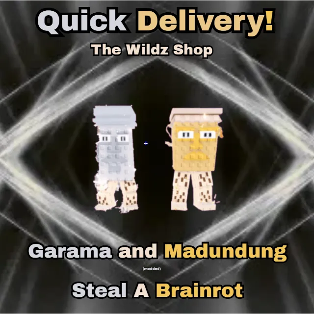 Garama and Madundung - Steal a Brainrot Game Item - Gameflip