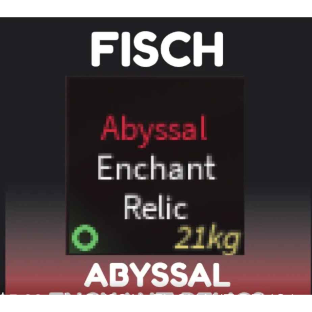fisch abyssal enchant relic - Other - Gameflip