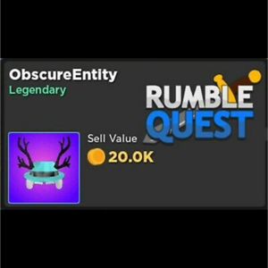 Other | OP ObscureEntity Rumble Quest Legendary Cosmetics Hat - Game ...