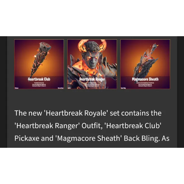 HEARTBREAK ROYALE(XBOX ARG)AUTO SEND - Fortnite Game Items - Gameflip