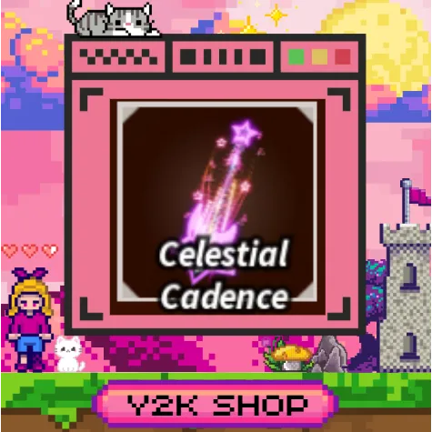 CELESTIAL CADENCE ROD SKIN - FISCH - Fisch Game Item - Gameflip