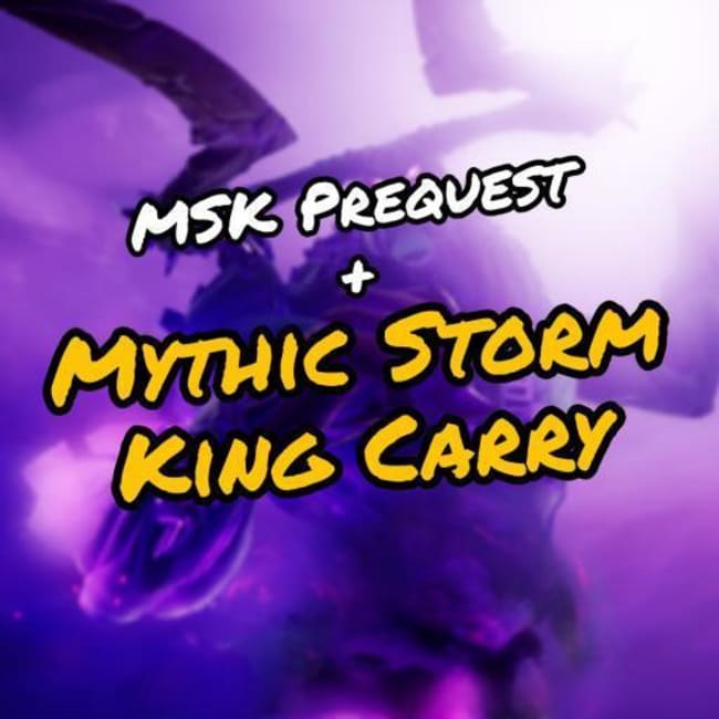 Mythic Storm King Carry Prequest + Carry - Game Items - Gameflip
