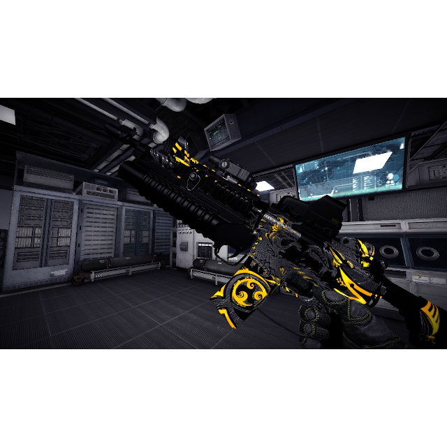 BLACK SQUAD - M4 Custom GL Dragon Yellow - Steam Gift Card - Gameflip