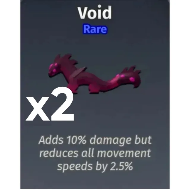 X2 Void Plushie Creatures of Sonaria - Creatures of Sonaria Game Item - Gameflip