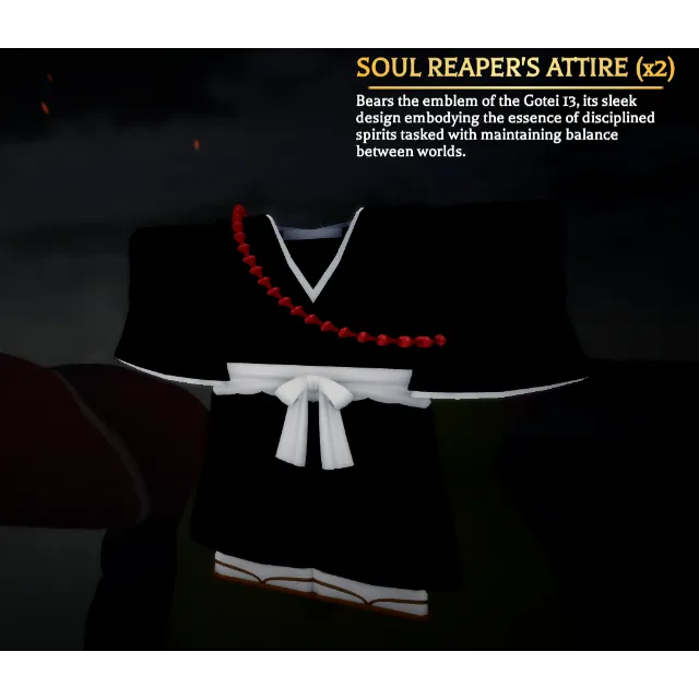 Soul reaper attire AOTR - Attack on Titan Revolution Game Item - Gameflip